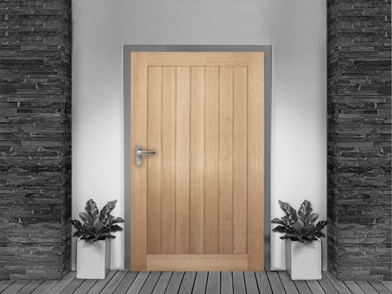 S3 Premium SOLID TIMBER External Door - InayaHomes